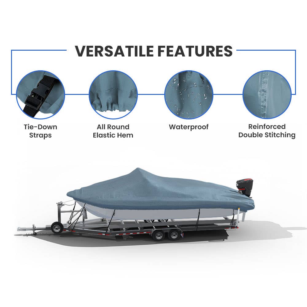 Aluminium Fishing Boat Cover - Covers & All AU