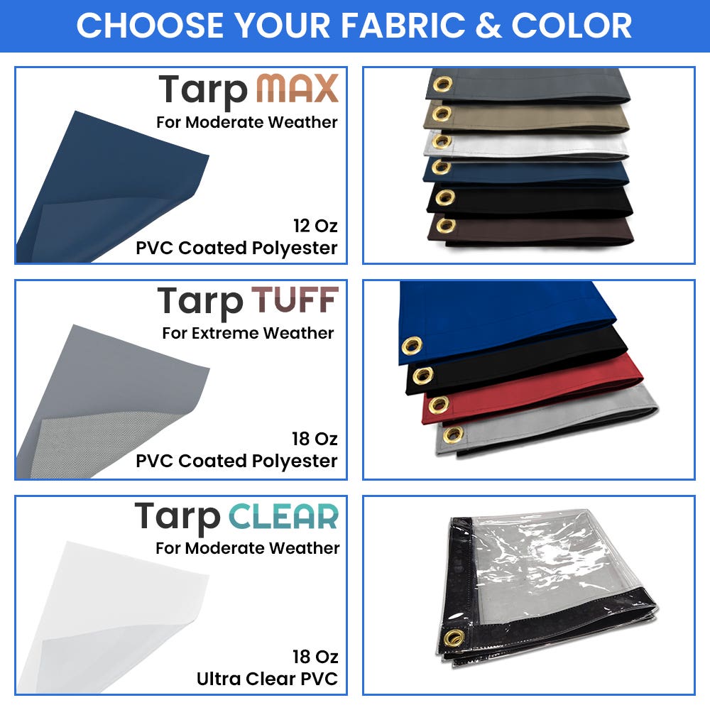 Buy Heavy Duty Tarps Rectangle/Square at 20% Off | Covers & All AU