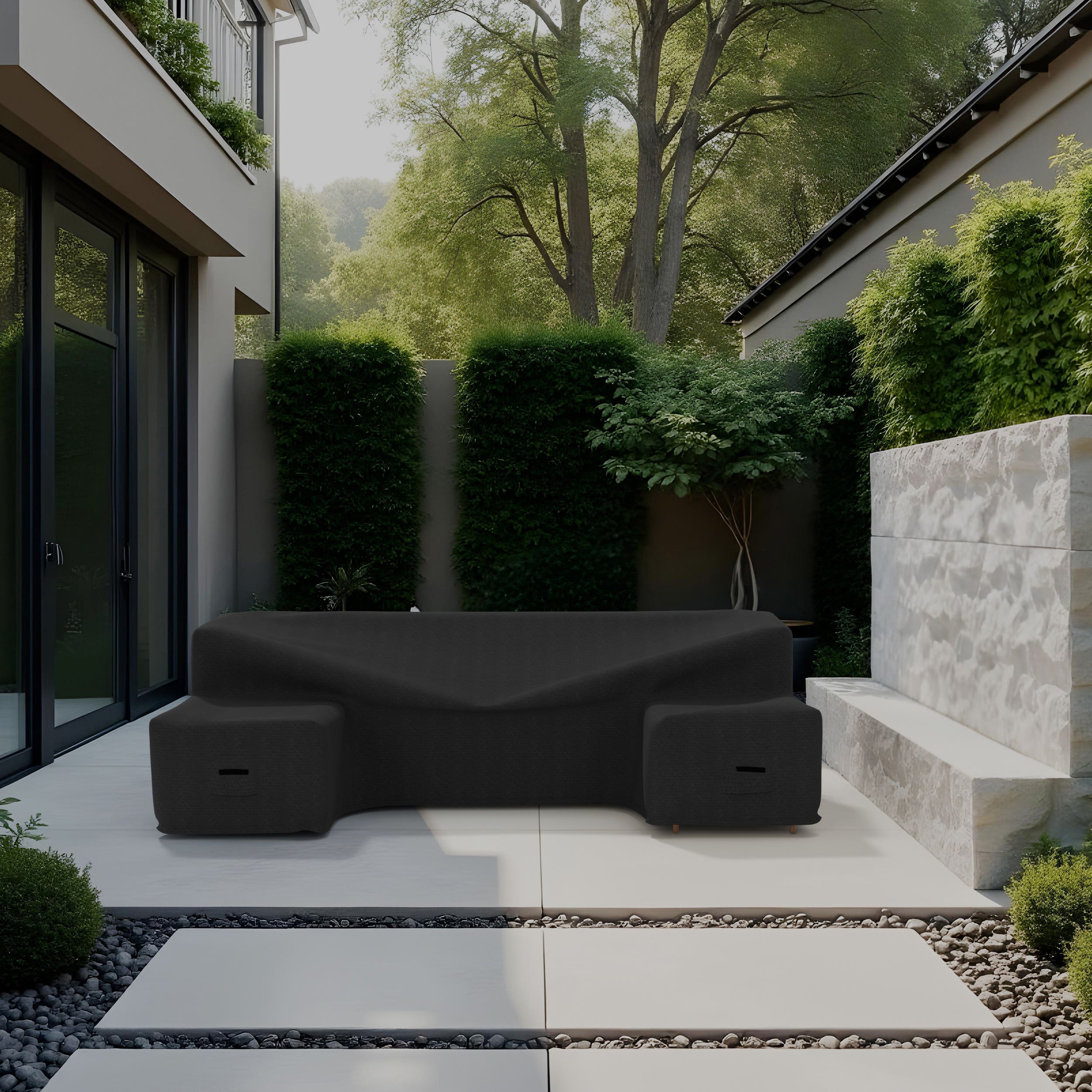 Buy U-Shaped Couch Covers in Custom Design 2 | Covers & All AU