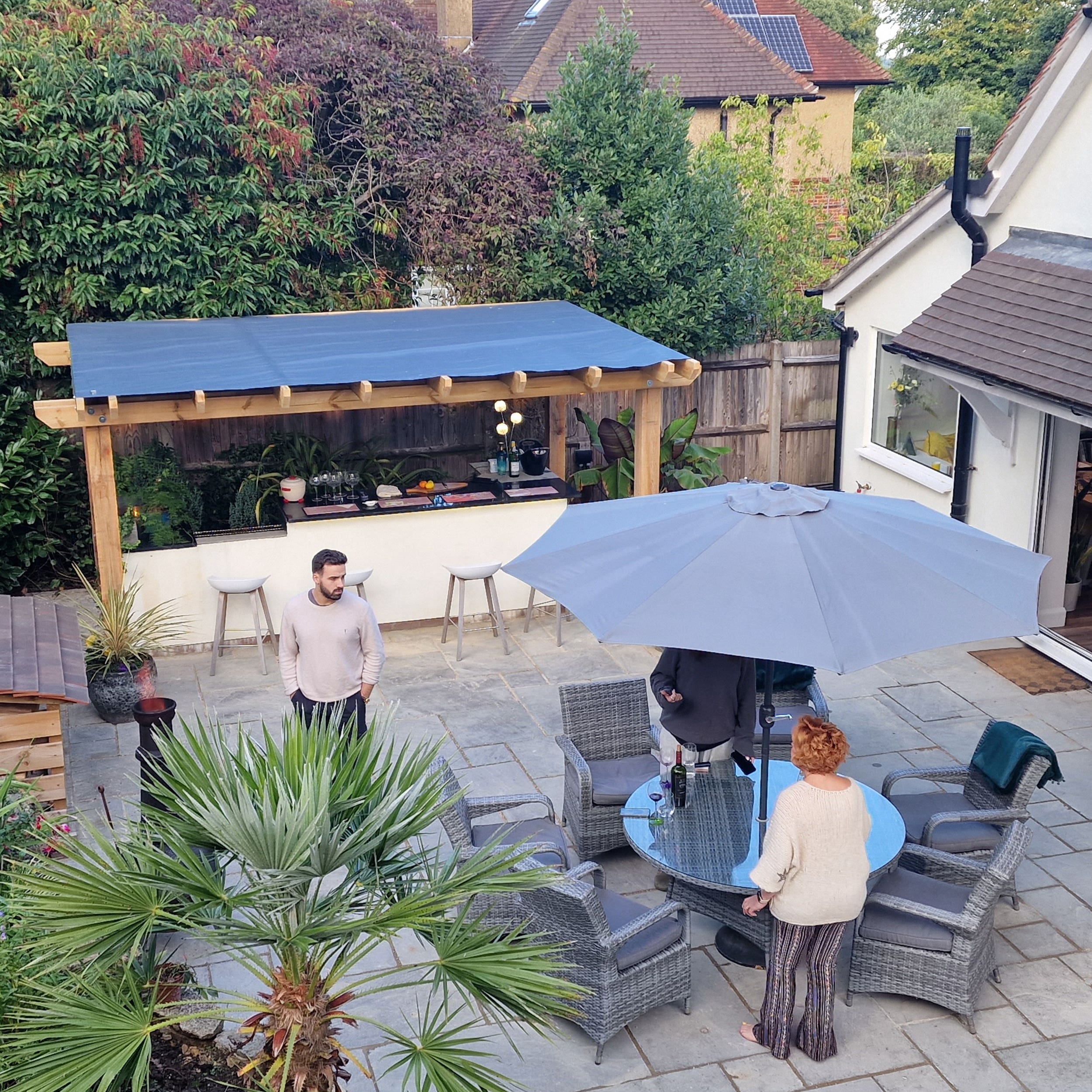 Waterproof Pergola Shade Cover Extended at {discount} Off | Covers & All AU