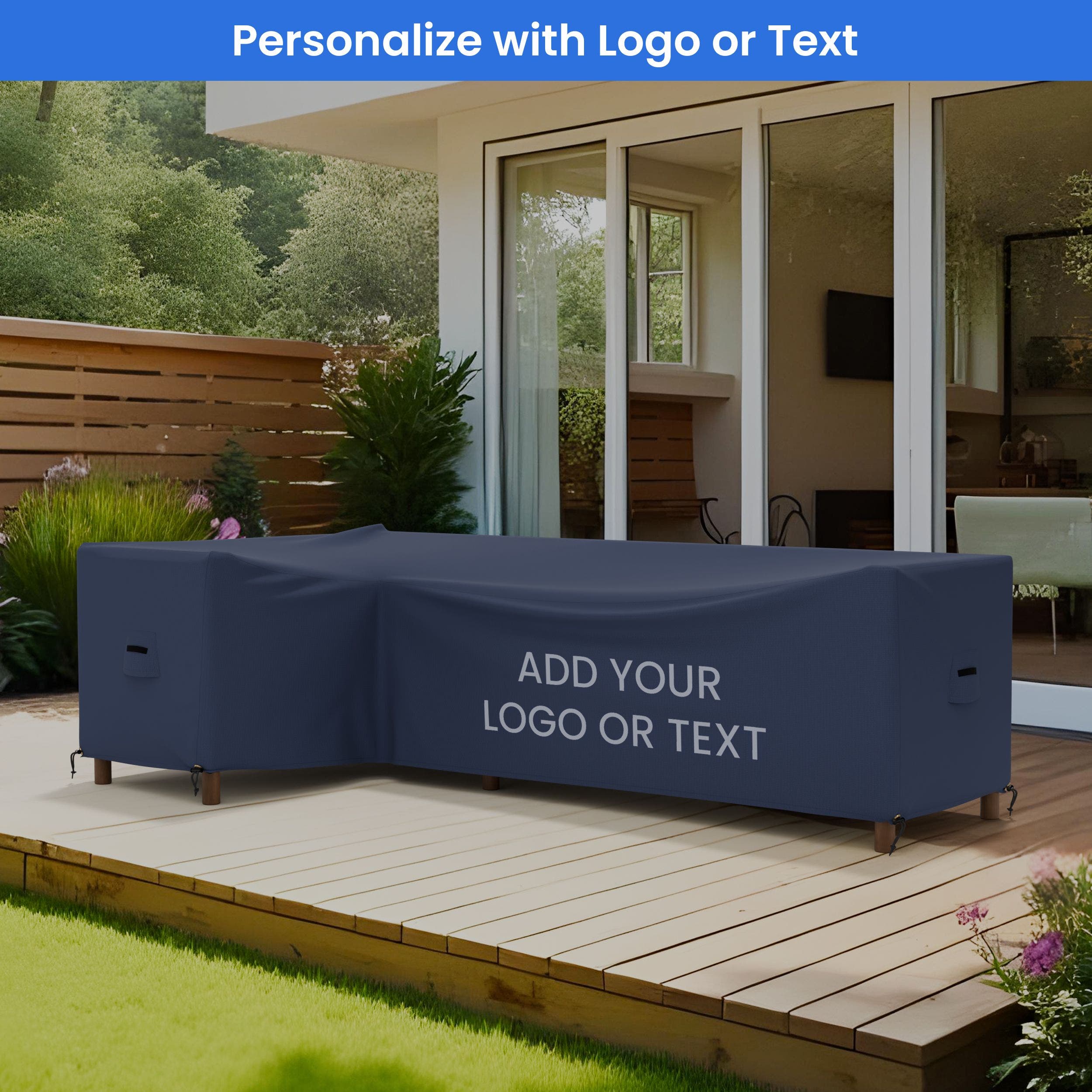 Buy L Shape Sofa Covers in Custom Design 6 at Best Prices | Covers & All AU