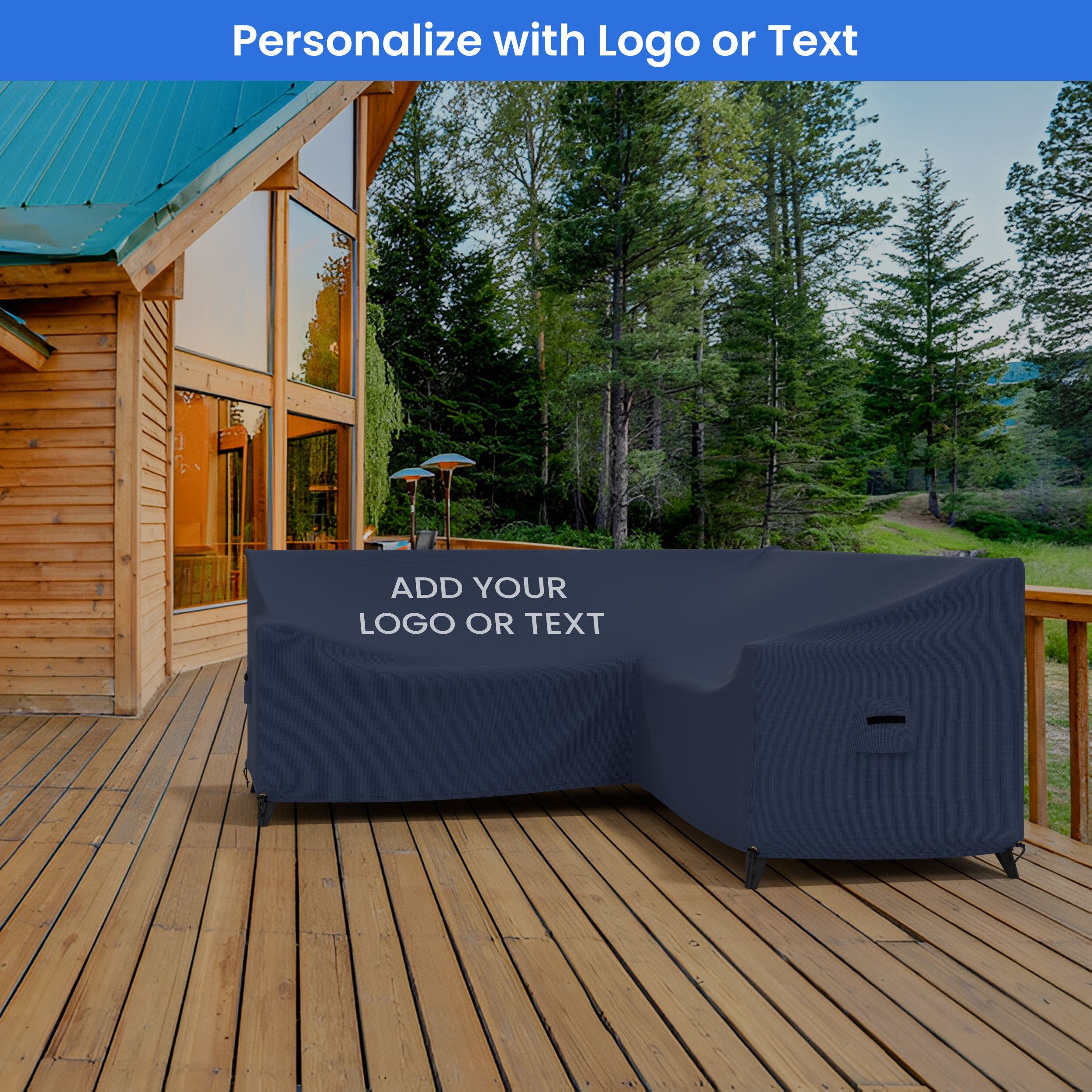 Buy L Shape Sofa Covers in Design 8 at Best Prices | Covers & All AU