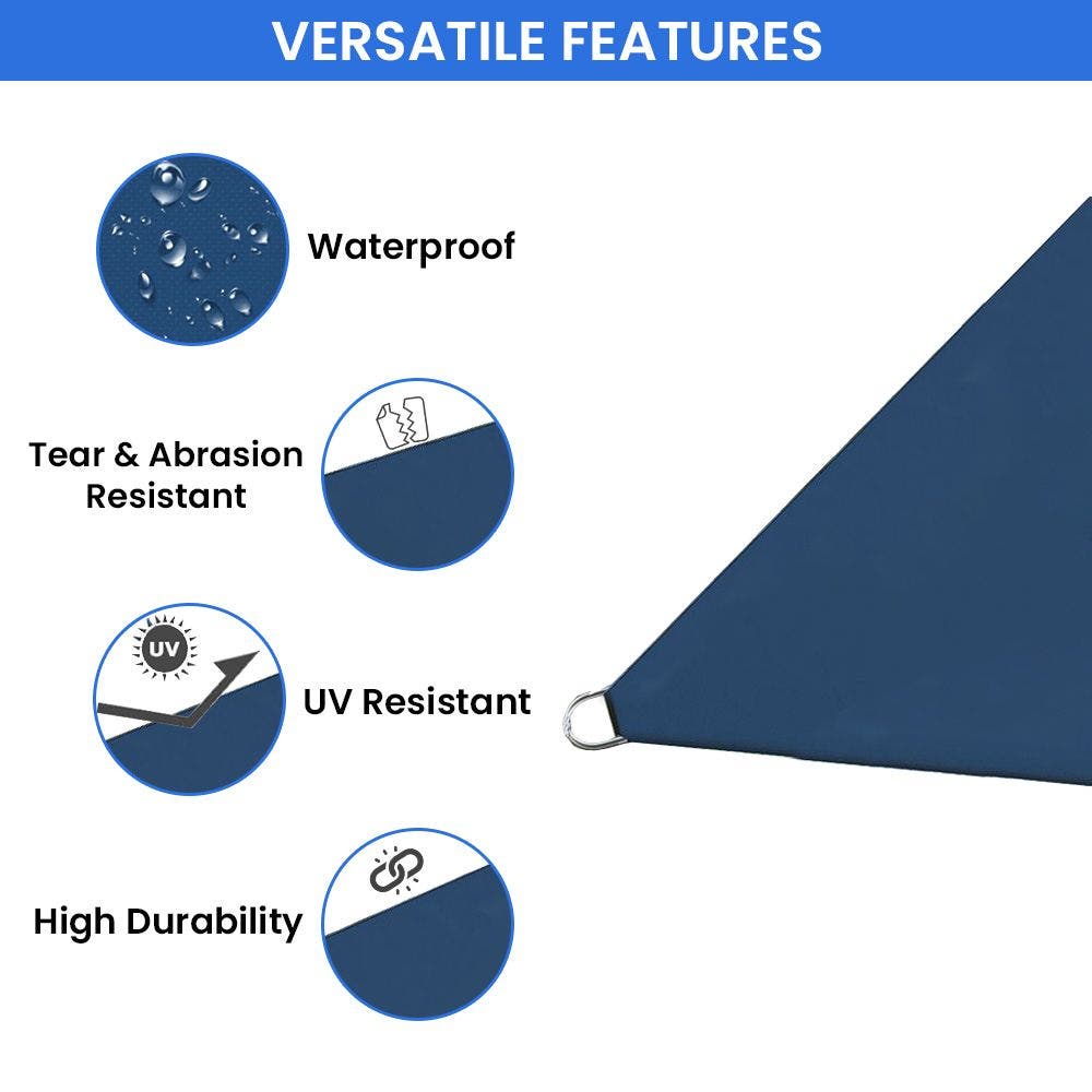 Buy Rectangle Waterproof Shade Sails | Covers & All AU