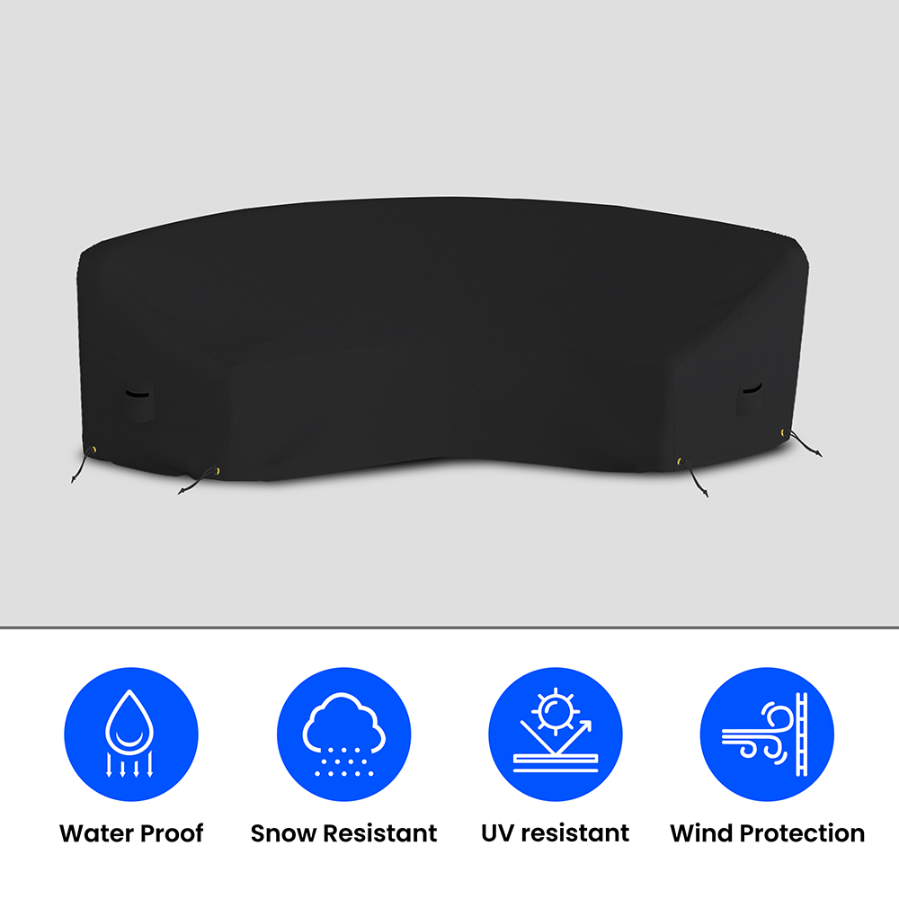 Buy Custom Curved Sofa Covers at Best Prices | Covers & All AU