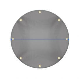 Heavy Duty Round Tarps - Circular Tarps at Best Prices | Covers & All AU