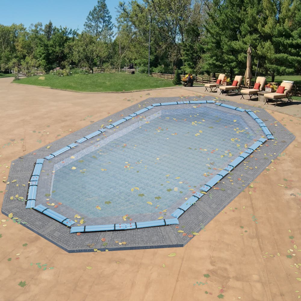 Grecian Leaf Net Pool Covers for Inground Pools | Covers & All AU