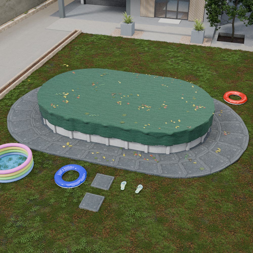 Above Ground Oval Pool Covers | Covers & All AU
