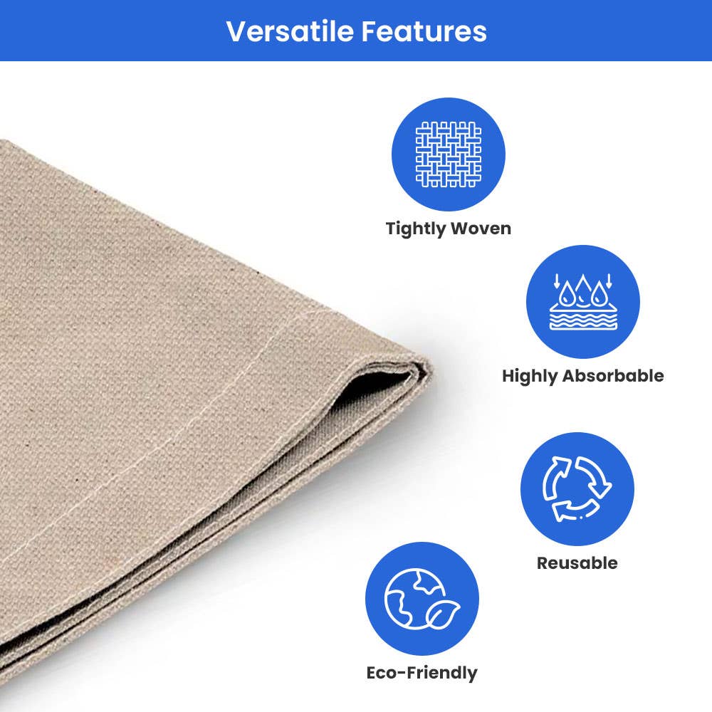 Painters Drop Sheet - Canvas Drop Cloth | Covers & All AU