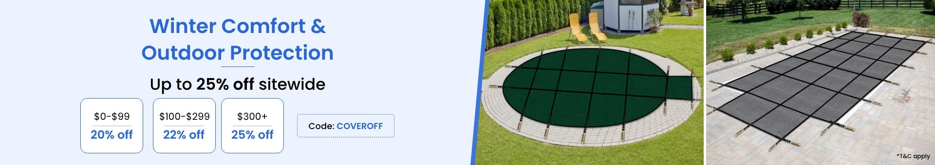 Rectangular Pool Covers and Get 20% Off | Covers & All Australia