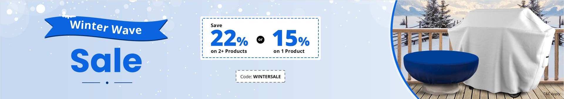 Winter Wave Sale | Coversandall